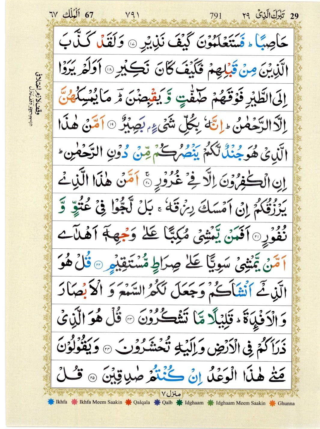 Surah Mulk Read Online | Surah Al-Mulk PDF Arabic, English, Urdu